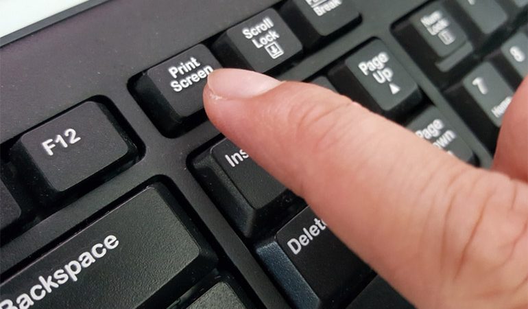 How To Take A Screenshot Of Just Part Of The Screen | Labyrinth ...